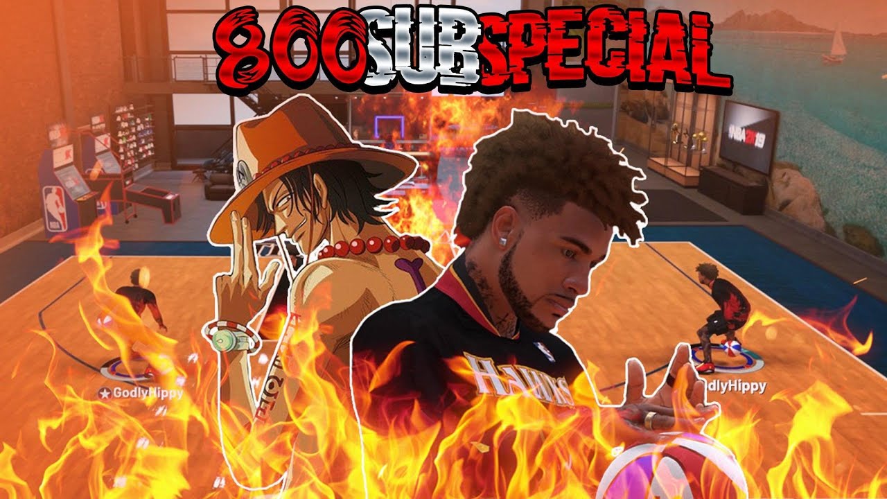 2K19 "Fire Fist Ace" 800 Sub Special | Dribble God Mixtape #16 | Top ...
