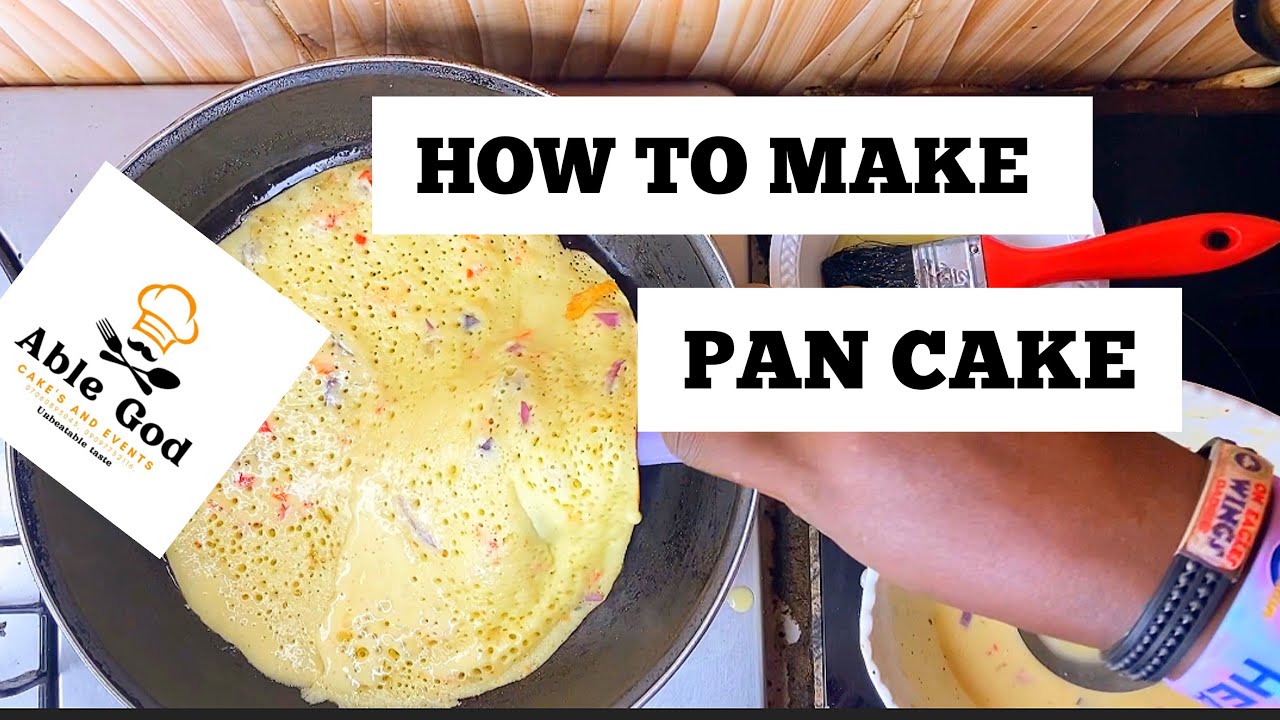 How To Make Pan Cake - YouTube
