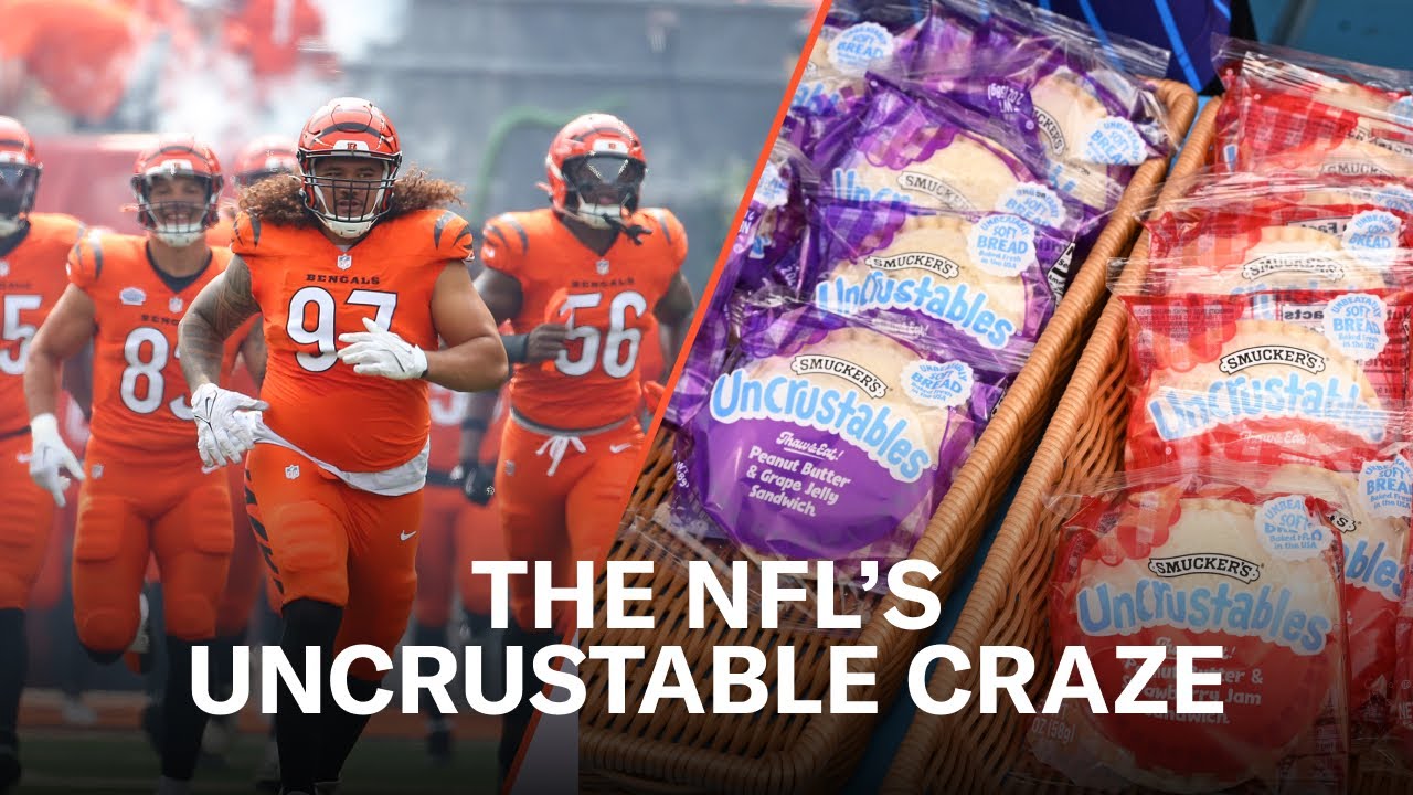 NFL 🤝 Uncrustables? The limit does not exist. - YouTube