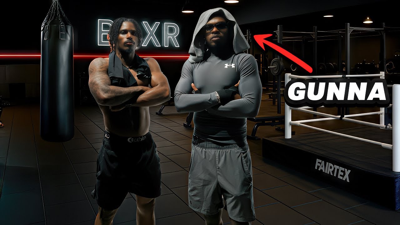 Training Hard with Gunna at House of Athlete 🔥 - YouTube