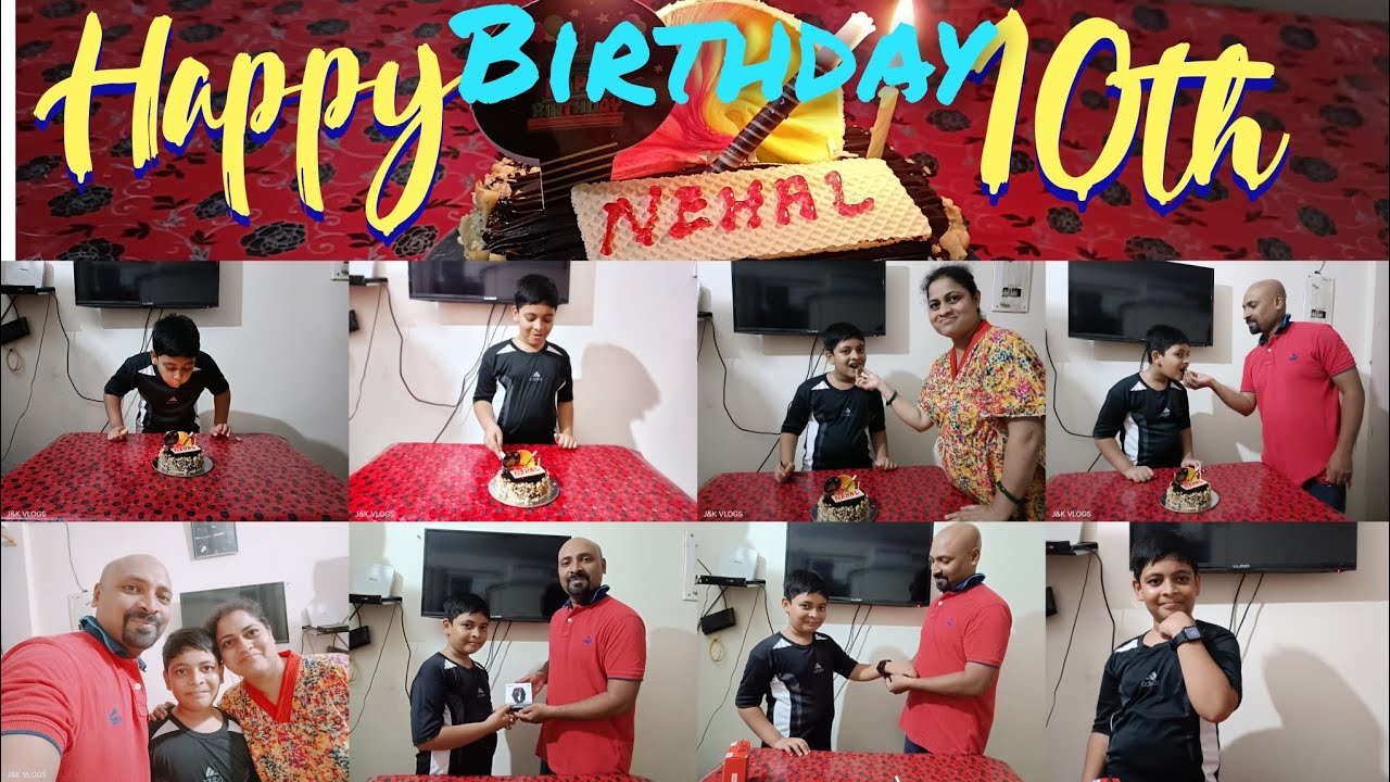 4K|💝Happy 10th Birthday💝|💝Nehal💝|#birthday #birthdaycelebration # ...