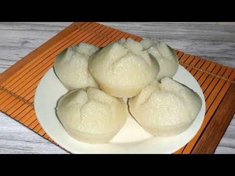 Putong Bigas | Putong Galapong | Steamed Rice Cake - YouTube
