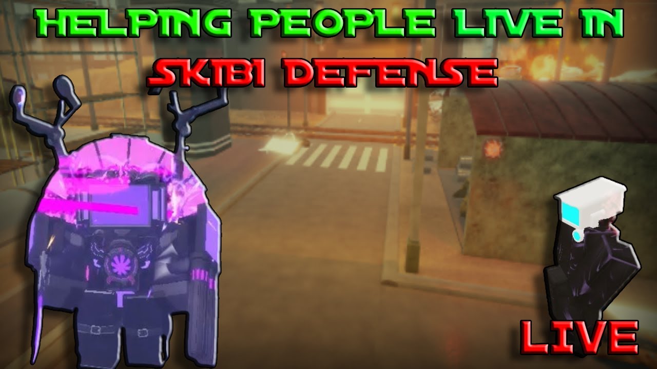 Helping People Live In Skibi Defense - YouTube
