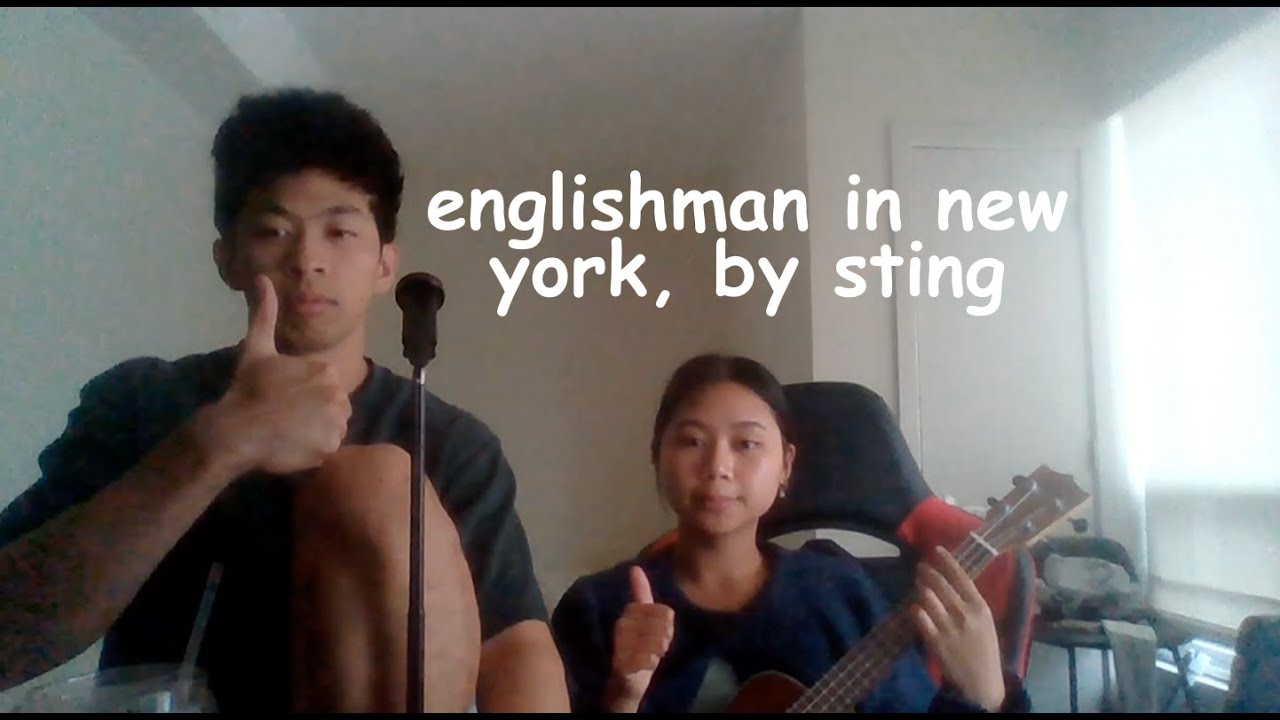 englishman in new york by sting cover with an empty mic stand - YouTube