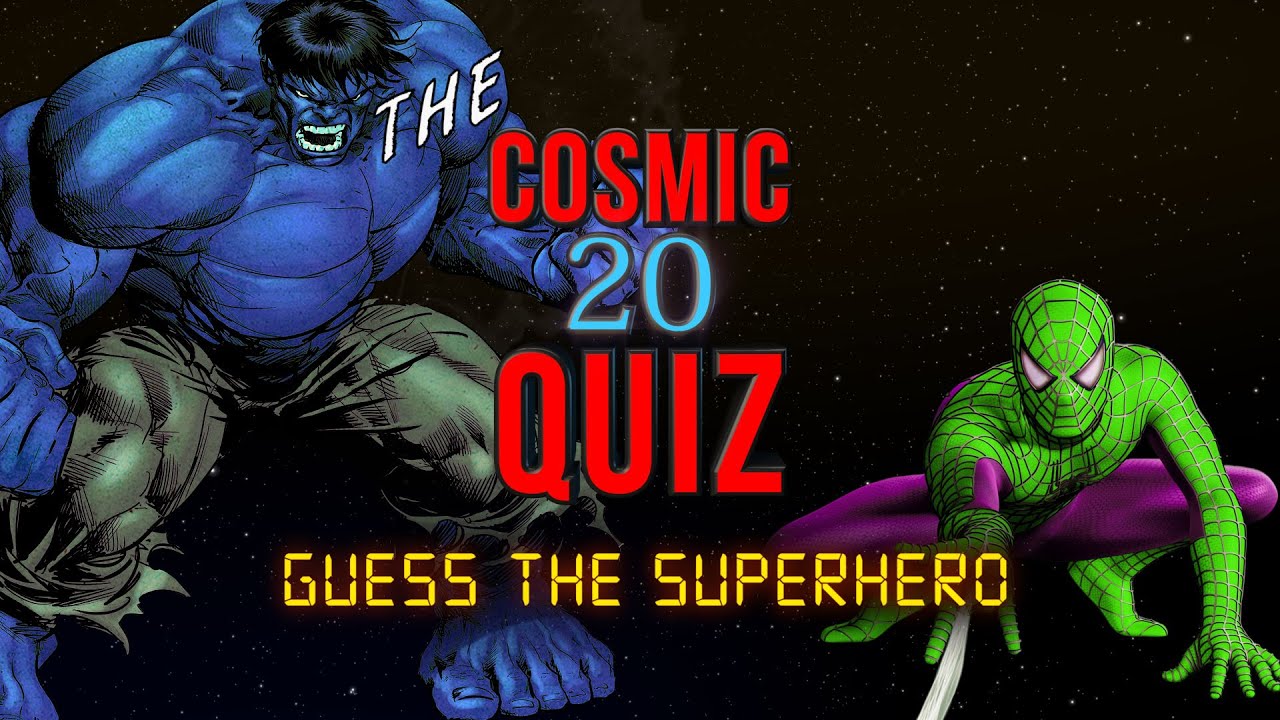 Guess the Superhero MARVEL - YouTube