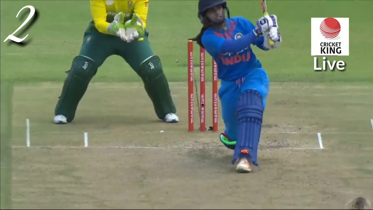 Mithali Raj Big Six vs south africa - YouTube