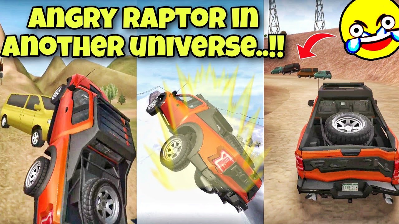 Angry Ford raptor in another universe😱||Extreme suv driving simulator🔥 ...