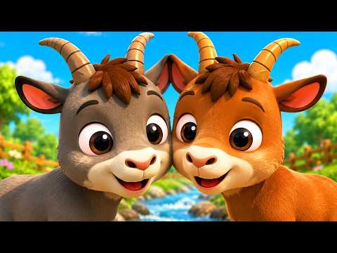 İki İnatçı Keçi 🐐 | Eğitici Çocuk Şarkısı 🎵