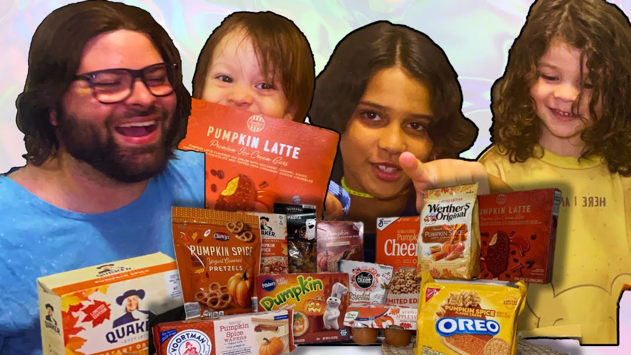 Ultimate PUMPKIN🎃 Spice Taste Test: Trying a variety of FALL Flavors ...