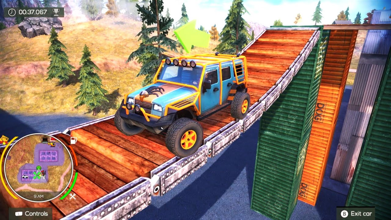 Defender In Hard Trials | Off The Road Unleashed Switch Gameplay HD ...