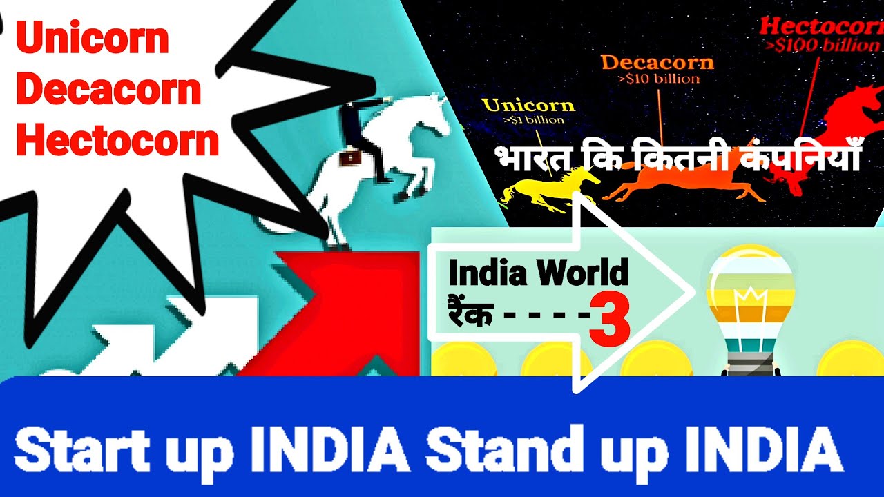 #Unicorn / #Decacorn / #Hectocorn / #startup / #indianeconomy /# ...