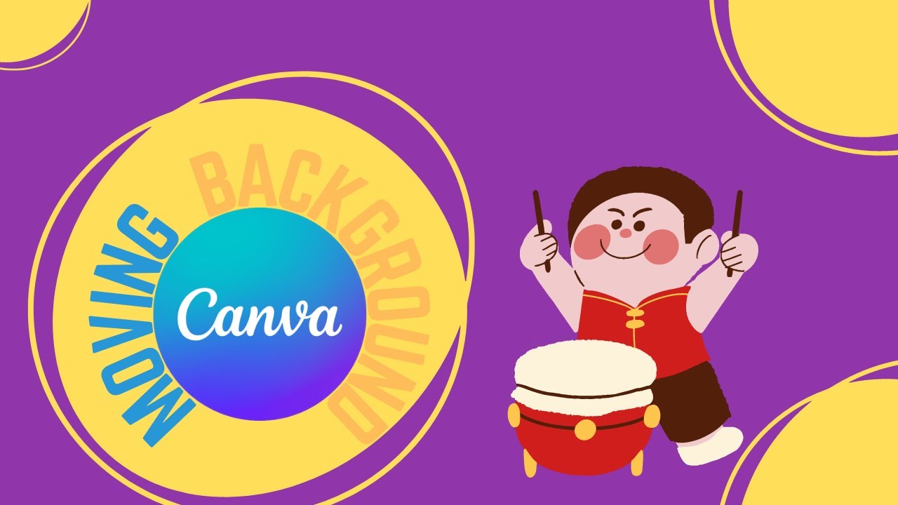 Create Animated Background In Canva - YouTube