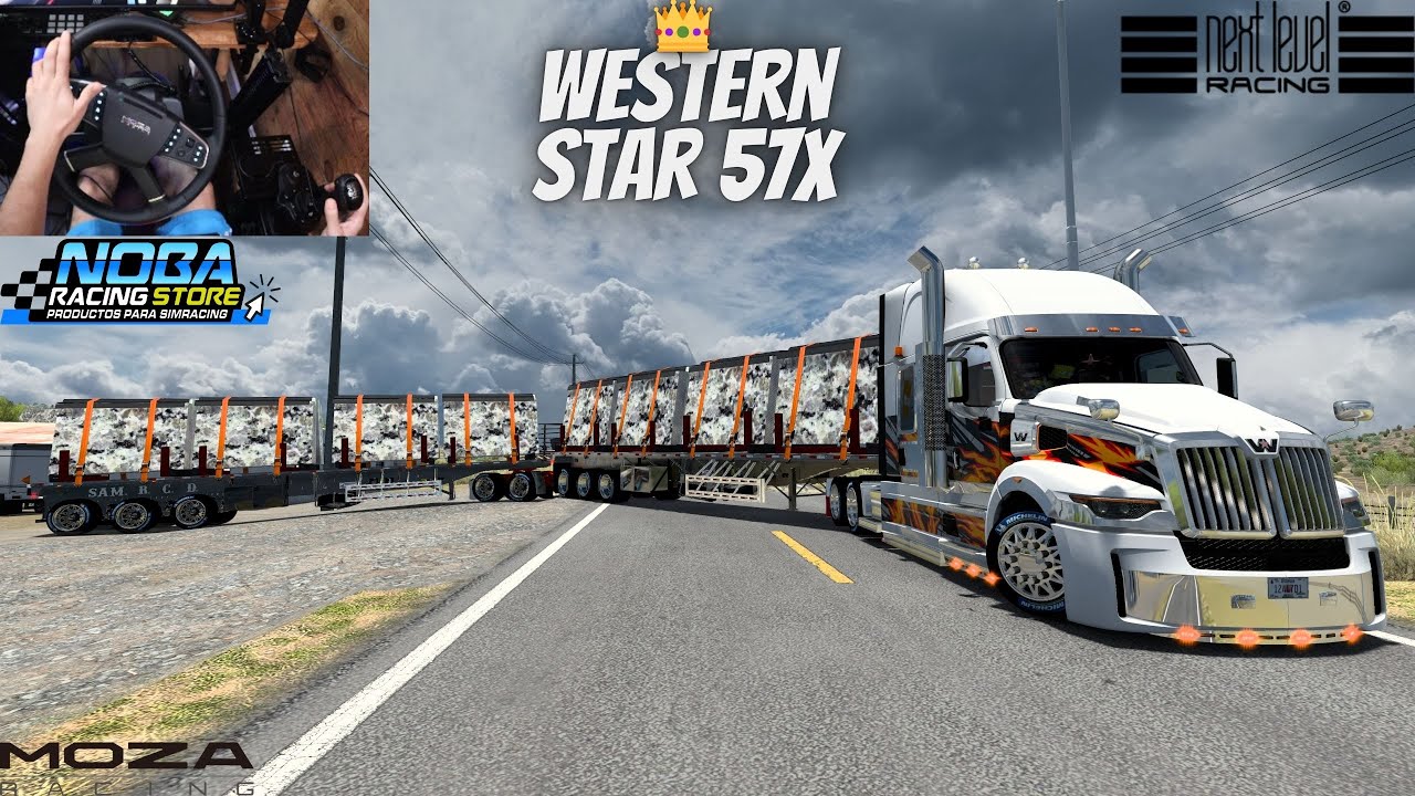 ATS 1.50 Western Star 57x con marmol por Mexico #nextlevelracing # ...