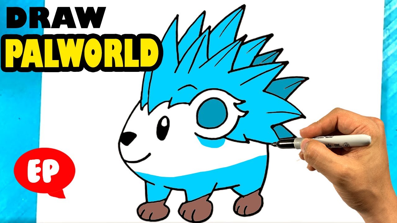 EASY How to Draw PALWORLD - Jolthog - YouTube