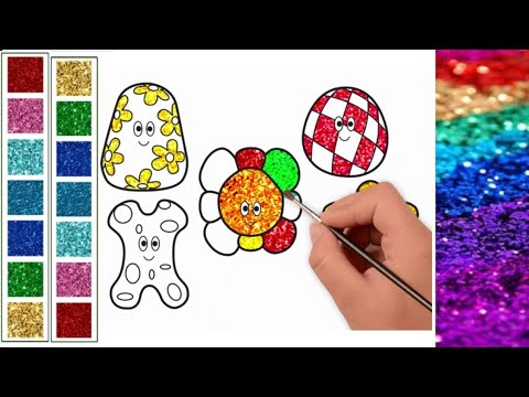 Colouring Glitter In the Night Garden l Haahoos Coloring Pages l How to ...