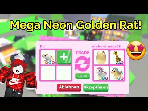 Was TRADEN Leute für meine MEGA NEON Golden Rat? *OMG!* + Verlosung ...