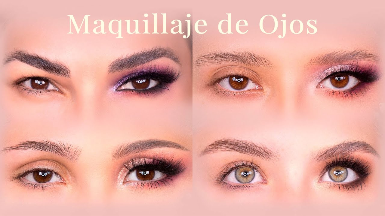 MAQUILLAJE DE OJOS POR CADA TIPO DE PARPADO | CURSO - YouTube