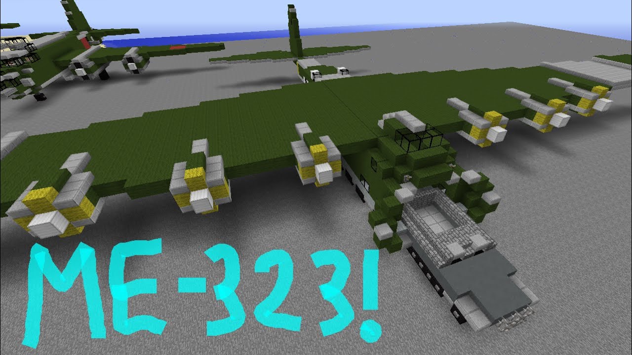 Minecraft Tutorial: ME-323 Gigant - YouTube