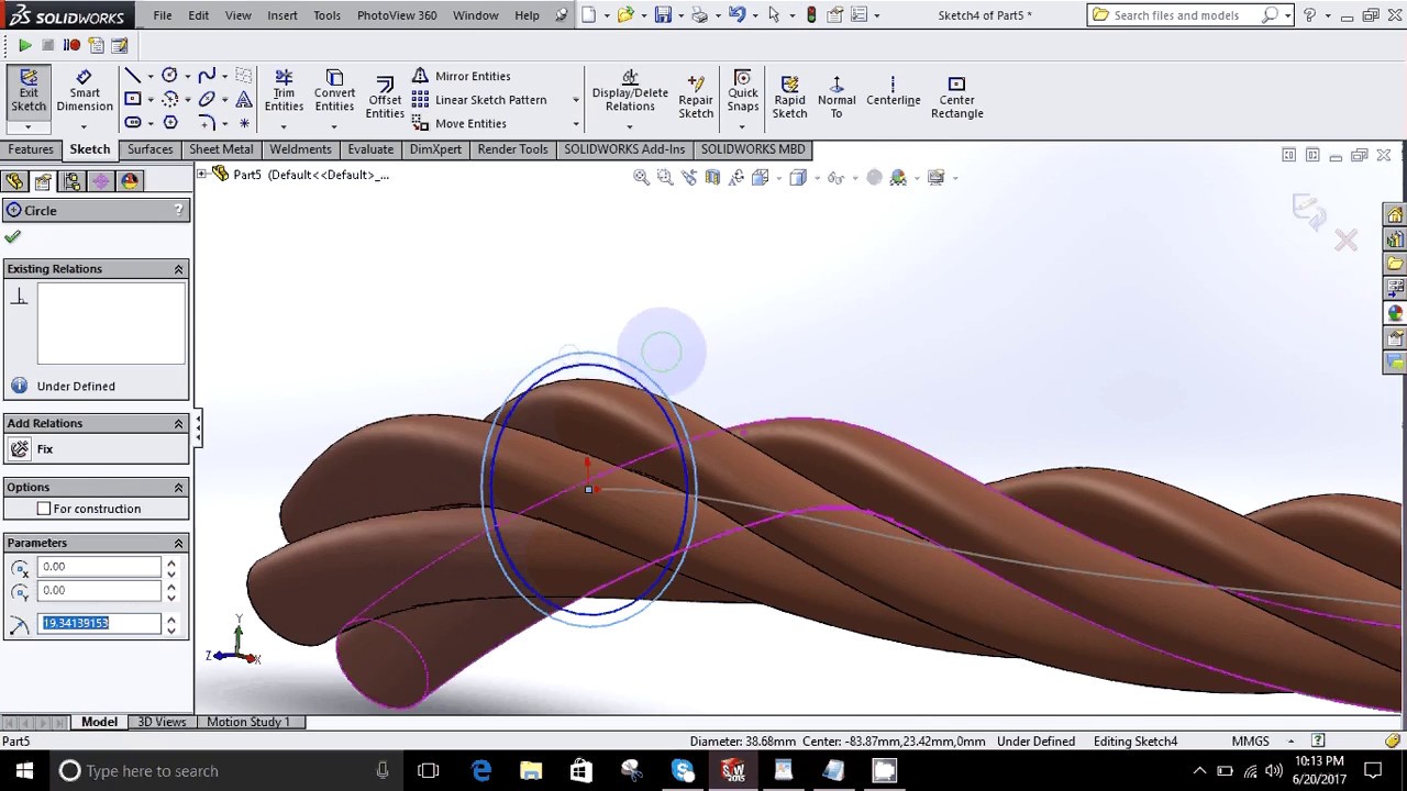 Rope Wire Design In Solidworks Tutorial YouTube rope-wire-design-in-solidworks-tutorial-youtube