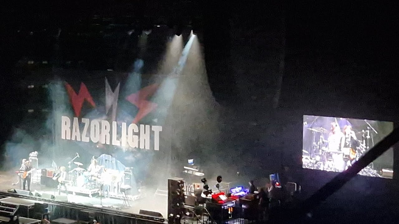 Razorlight In the morning live and highlights Glasgow hydro 7th June ...