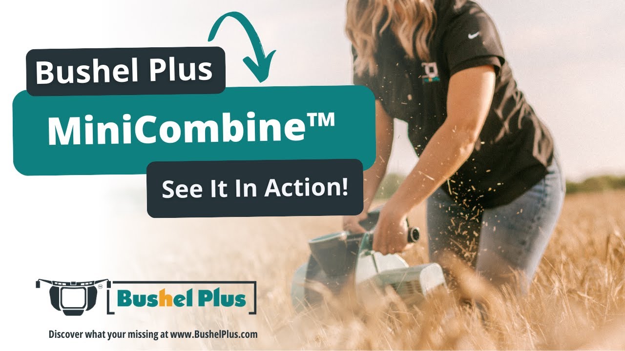 Bushel Plus MiniCombine - See it in action! - YouTube