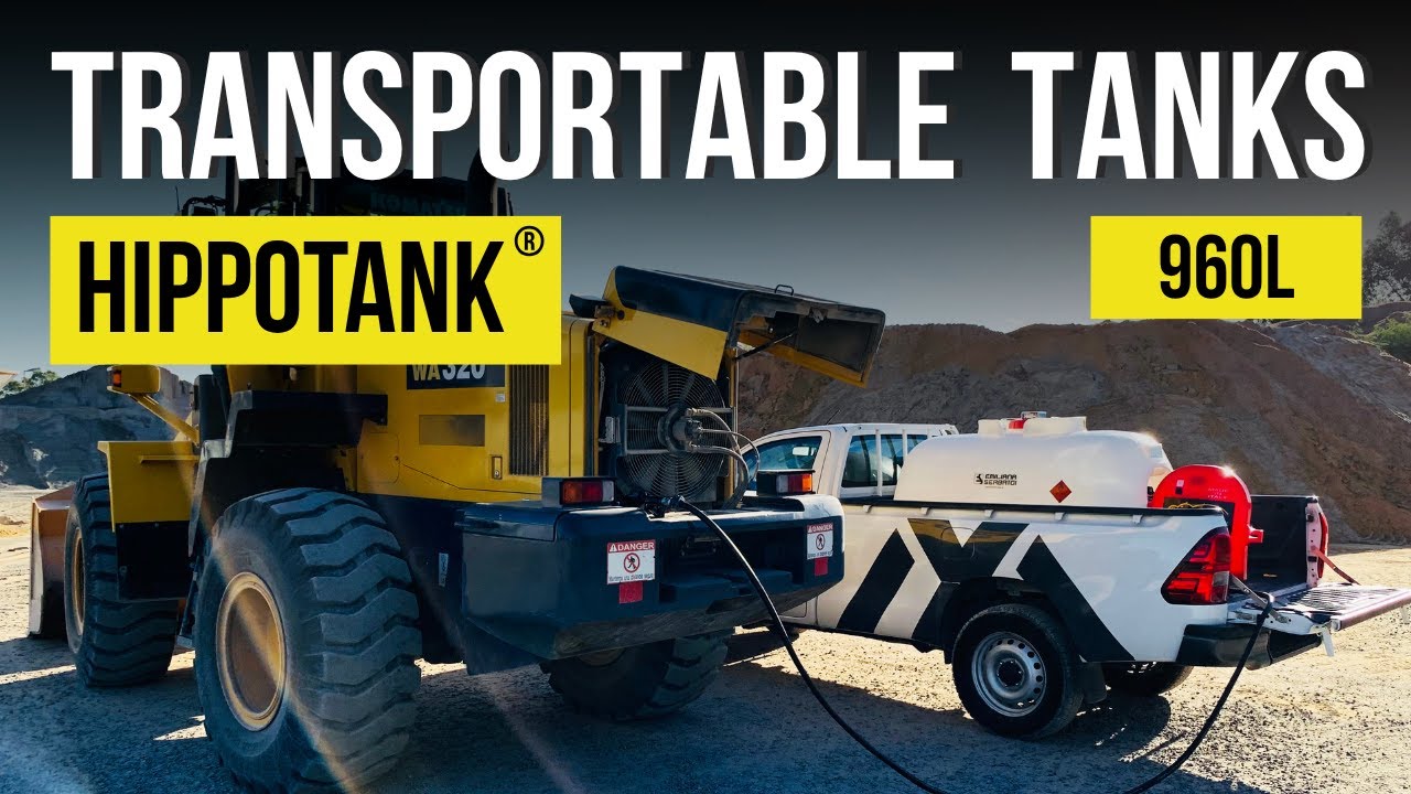 Hippotank® – Plastic Fuel Tank for Diesel Transport - YouTube