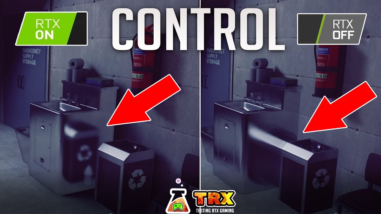 Control RTX ON Vs Off comparison side by side at Ultra settings - YouTube