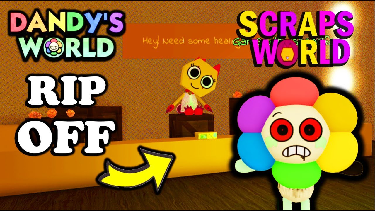 This Dandy's World Rip Off Game Called SCRAPS WORLD Is Actually Fun ...