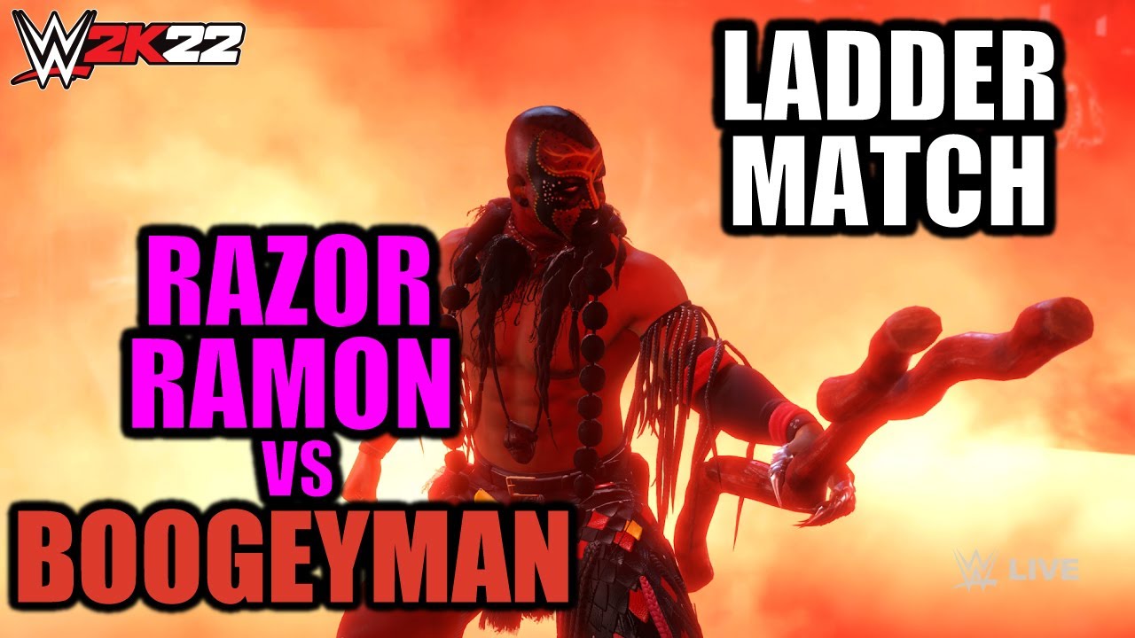 WWE 2K22 Match - Razor Ramon vs Boogeyman - YouTube