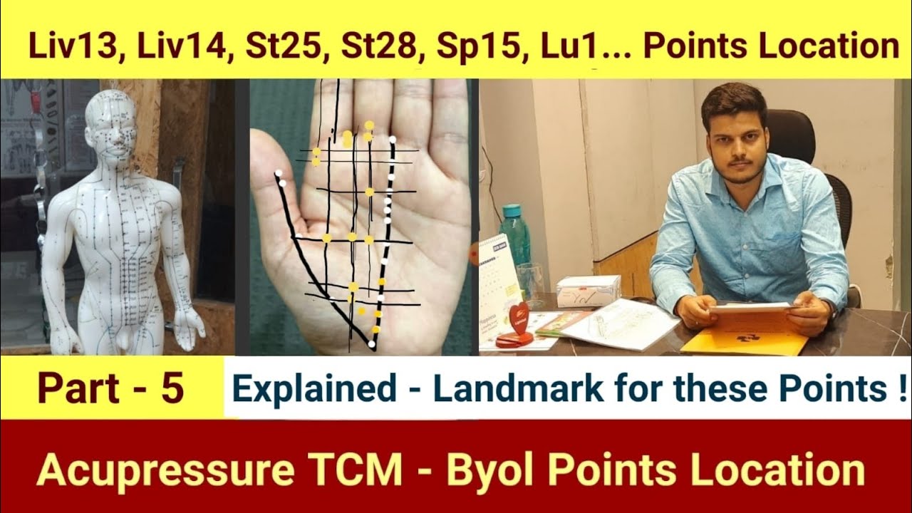 Acupressure TCM Byol Point Location - Part 5 By Dr. Pragyanshu Pandey ...