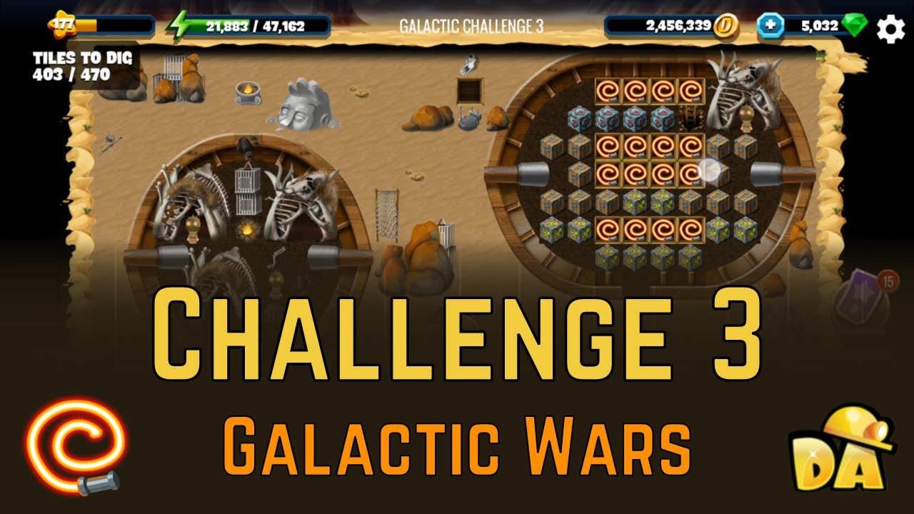Galactic Challenge 3 - Galactic Wars Remastered - Diggy's Adventure ...