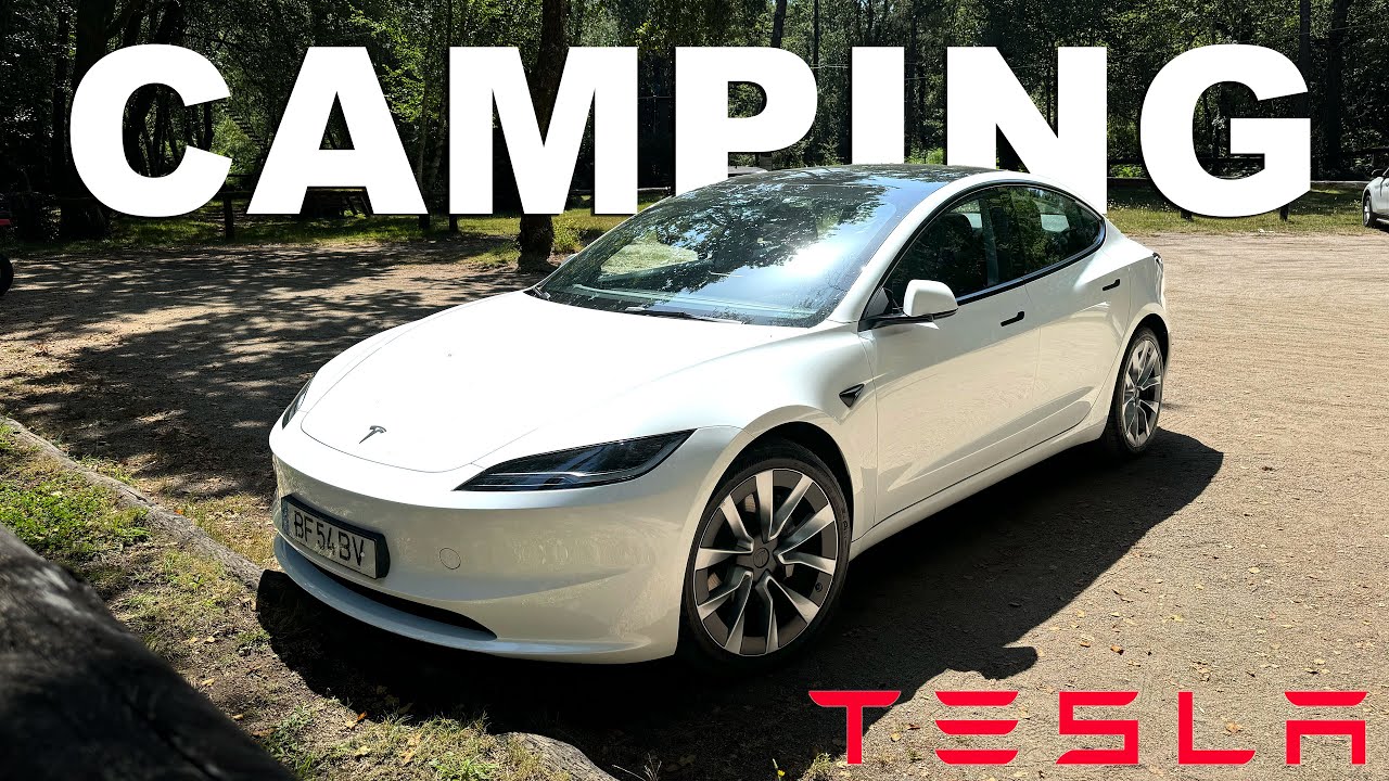 HOW TO: Camp in the new Tesla Model 3 (2024) Highland? | Yeslak Camp ...