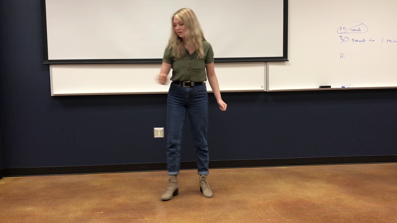 Pantomime for ASL 101-002 - YouTube