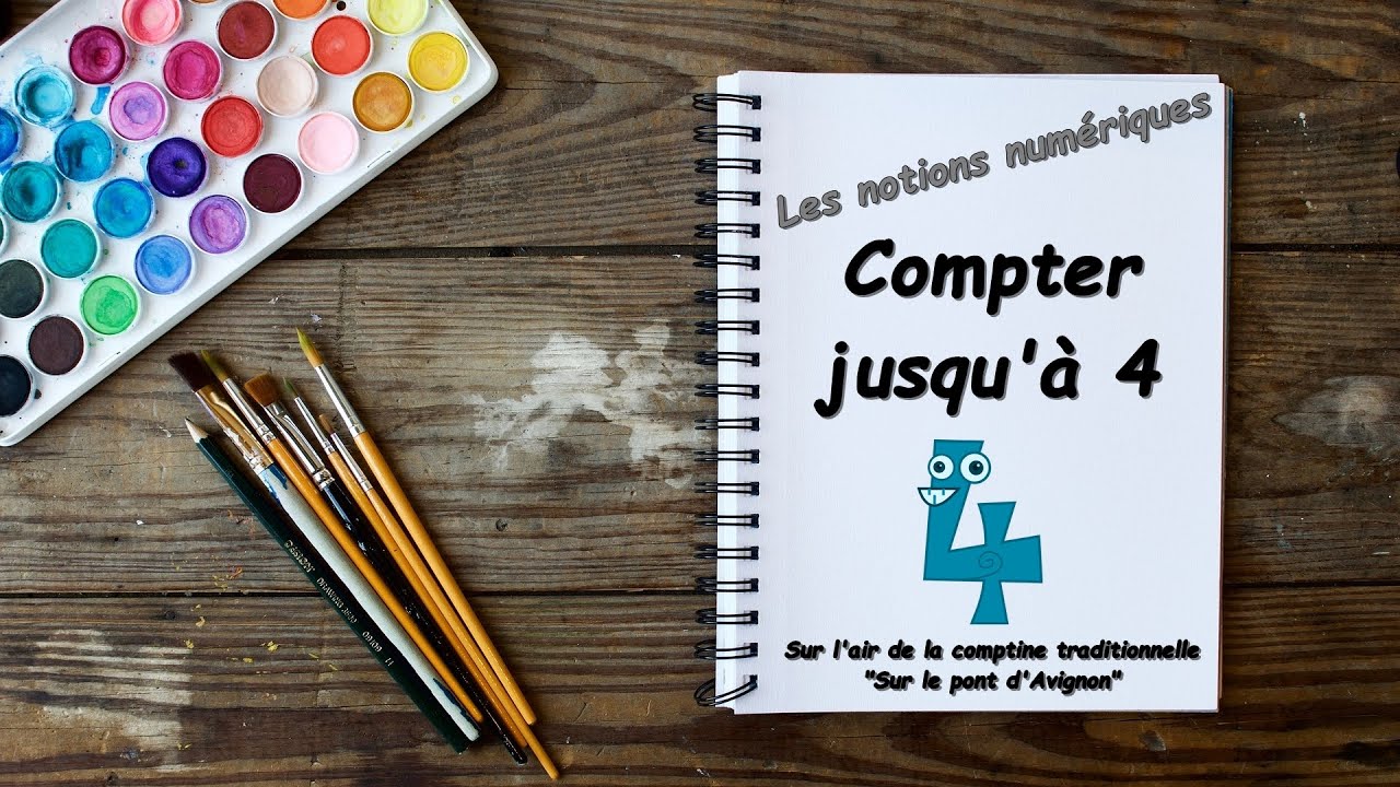 Compter jusqu'à 4 - YouTube