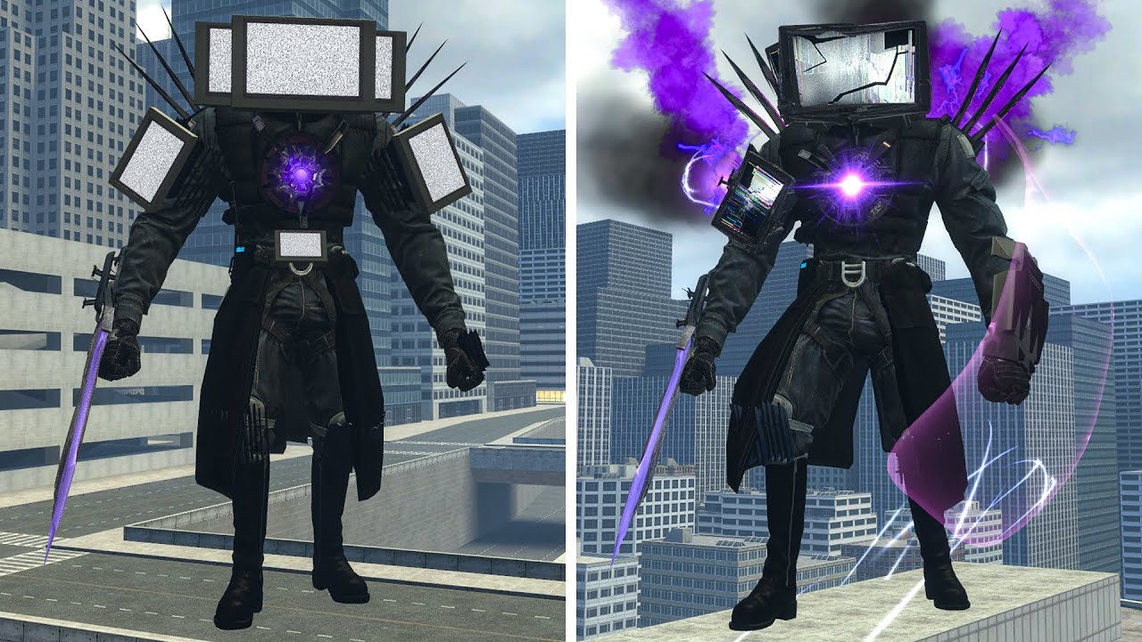 EVOLUTION OF NEW BROKEN TITAN TV MAN FROM SKIBIDI TOILET 77 (PART 3 ...