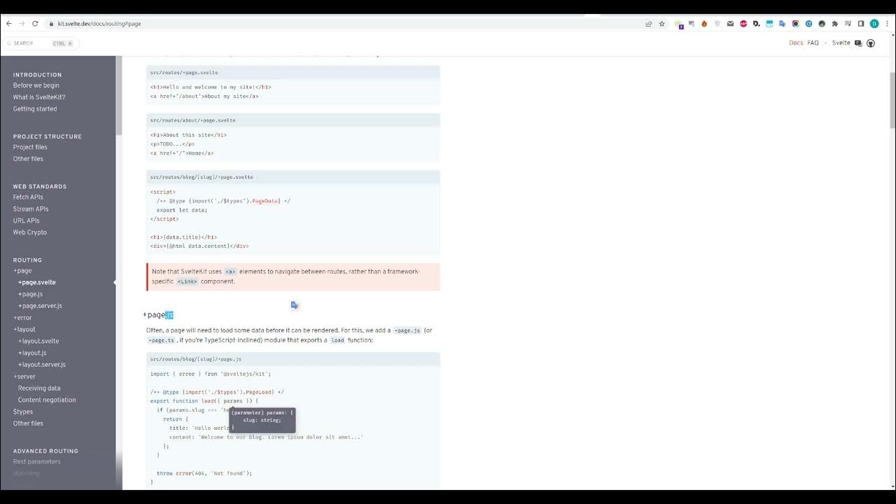Изменения в SvelteKit 1.* в fetch data API - YouTube