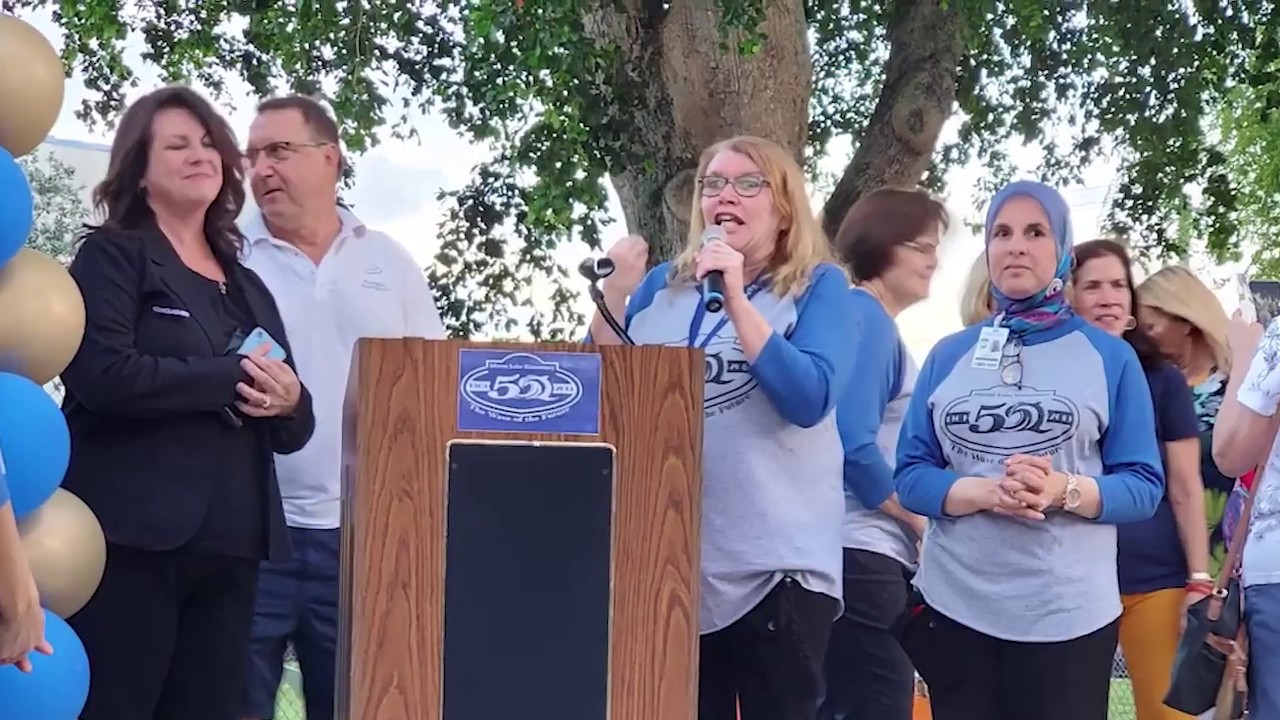 Mirror Lake Elementary Celebrates Its 50th Year Anniversary - YouTube