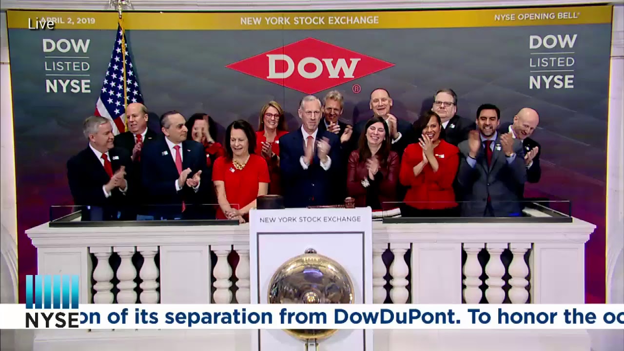 DOW (NYSE: DOW) RINGS THE NYSE OPENING BELL® - YouTube