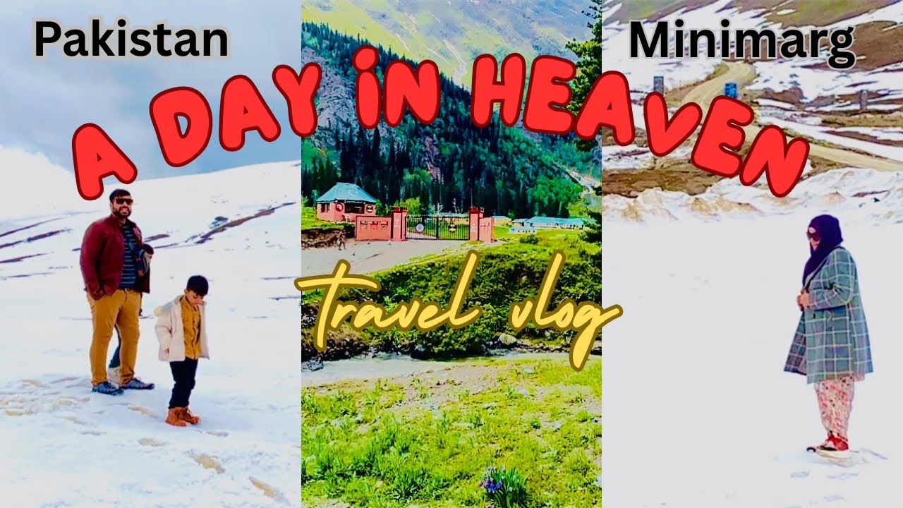 Heaven on Earth is in Pakistan? 🇵🇰😍 Discovering MINIMARG 🚗🏞️- The ...