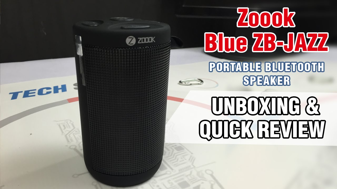 Zoook Blue ZB-JAZZ Portable Speaker | Unboxing | Review - YouTube