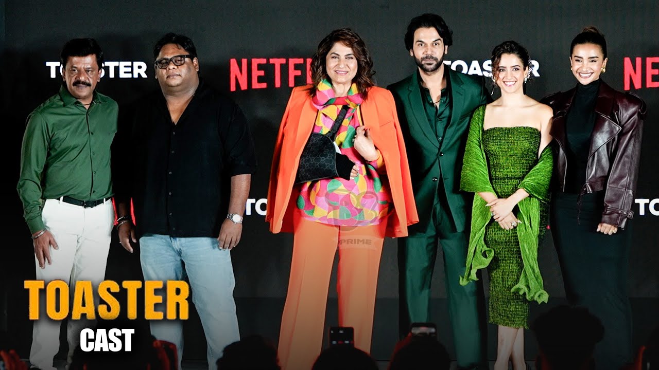 Toaster | Official Teaser launch | Rajkummar Rao, Sanya Malhotra ...