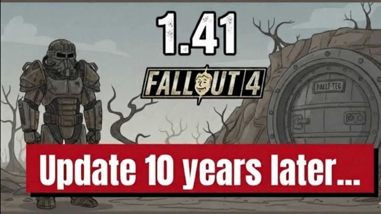 Fallout 4 – Update 1.41 | Free Varmint Rifle + Major Bug Fixes! - YouTube