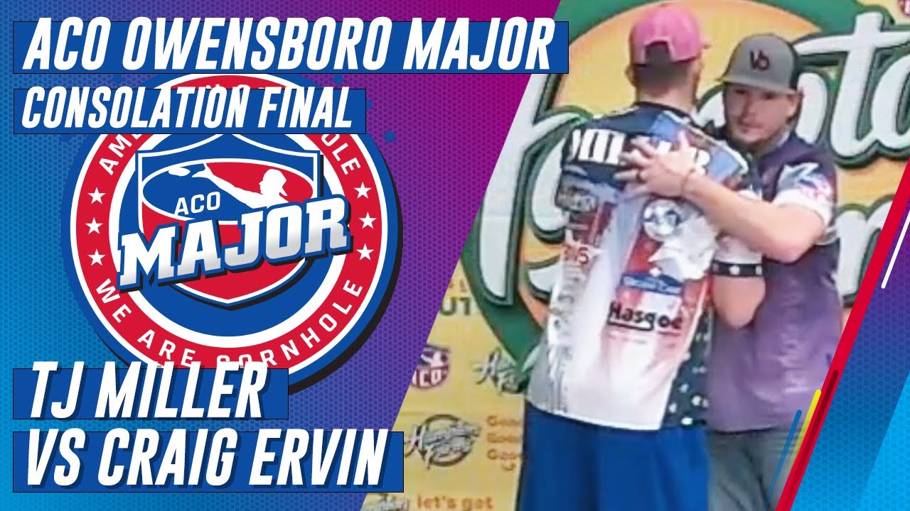 TJ Miller vs Craig Ervin - Singles Consolation Final - ACO Owensboro ...