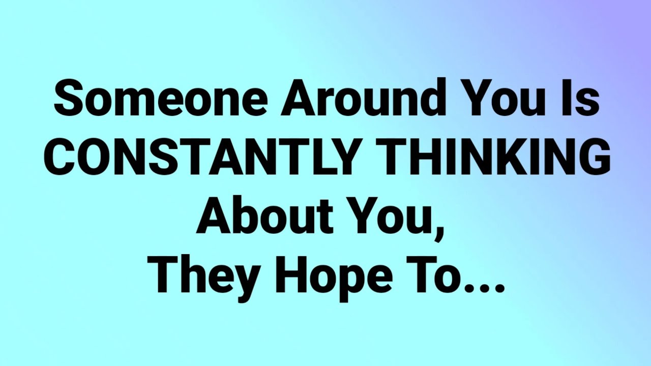 Angel message: Someone Around You Is CONSTANTLY THINKING About You ...