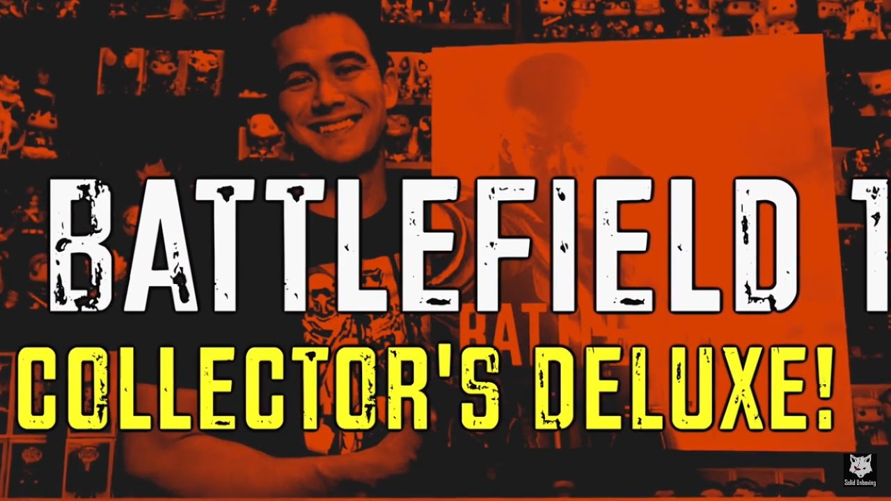 Battlefield 1 Collector's Deluxe Edition Unboxing! - YouTube