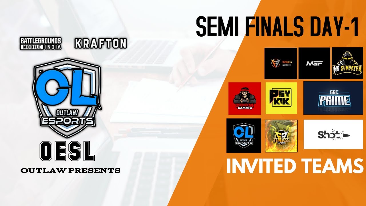 OESL - SEMI FINALS DAY-1 | OUTLAW ESPORTS - YouTube