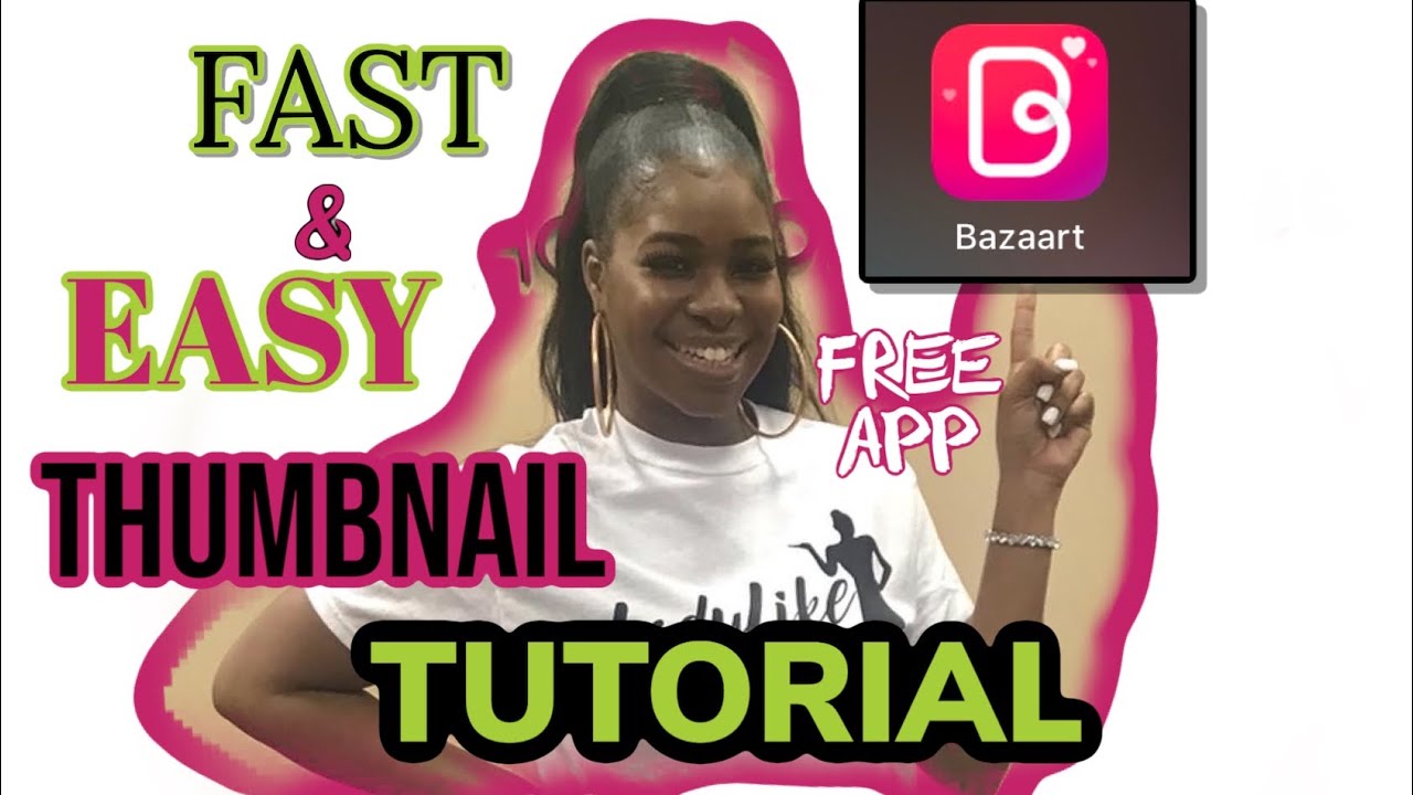 HOW TO MAKE COOL THUMBNAILS ‼️**EASY TUTORIAL** - YouTube
