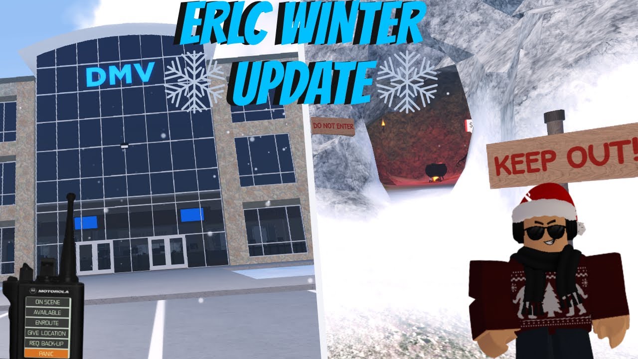 New ERLC Winter Update - Frozen River, Panic Button And More... - YouTube