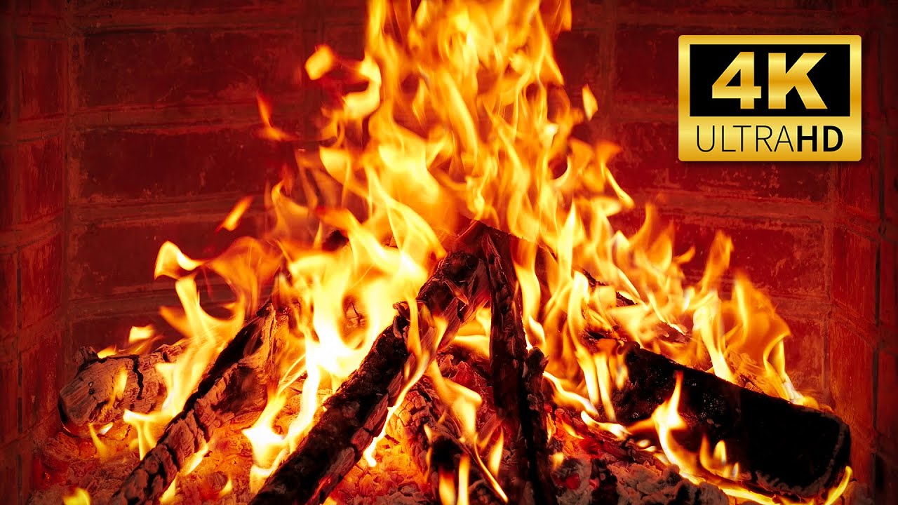 🔥 Most Relaxing 4K Fireplace (LIVE) | Calm Fire Sounds for Deep Sleep ...