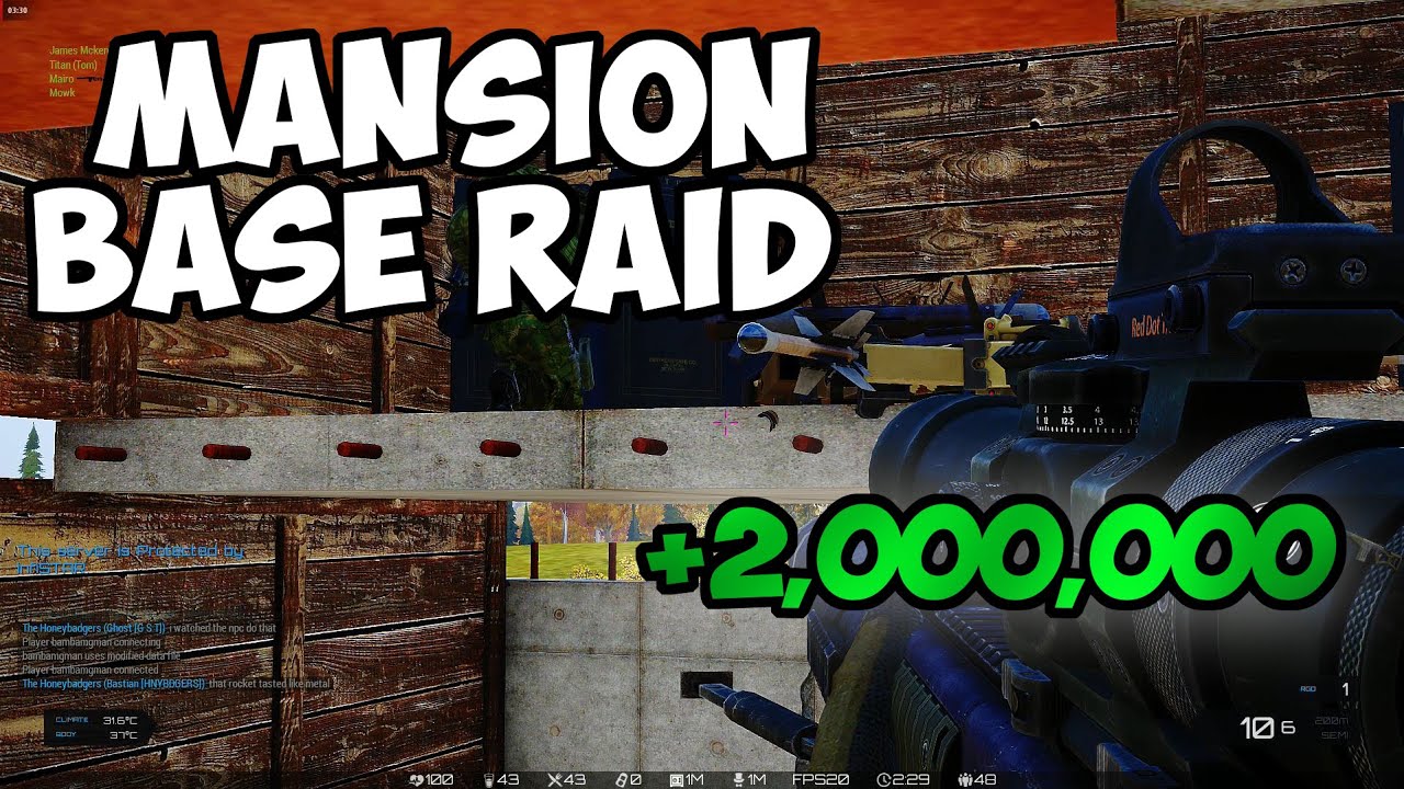 MANSION RAID | ARMA 3 EXILE-NAPF-PVP | Kill compilation #4 - YouTube